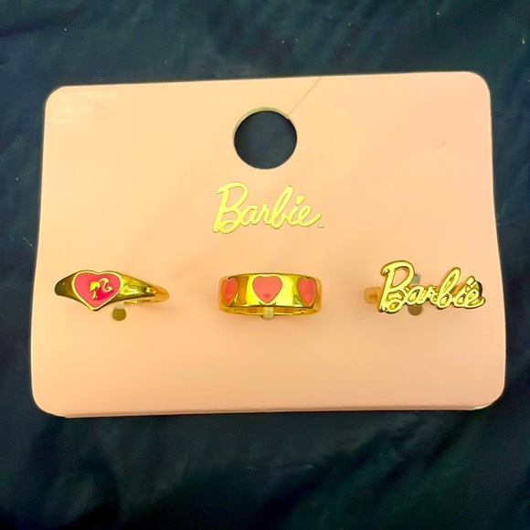 Barbie | Accessories | Authentic Barbie Gold Rings Set | Poshmark
